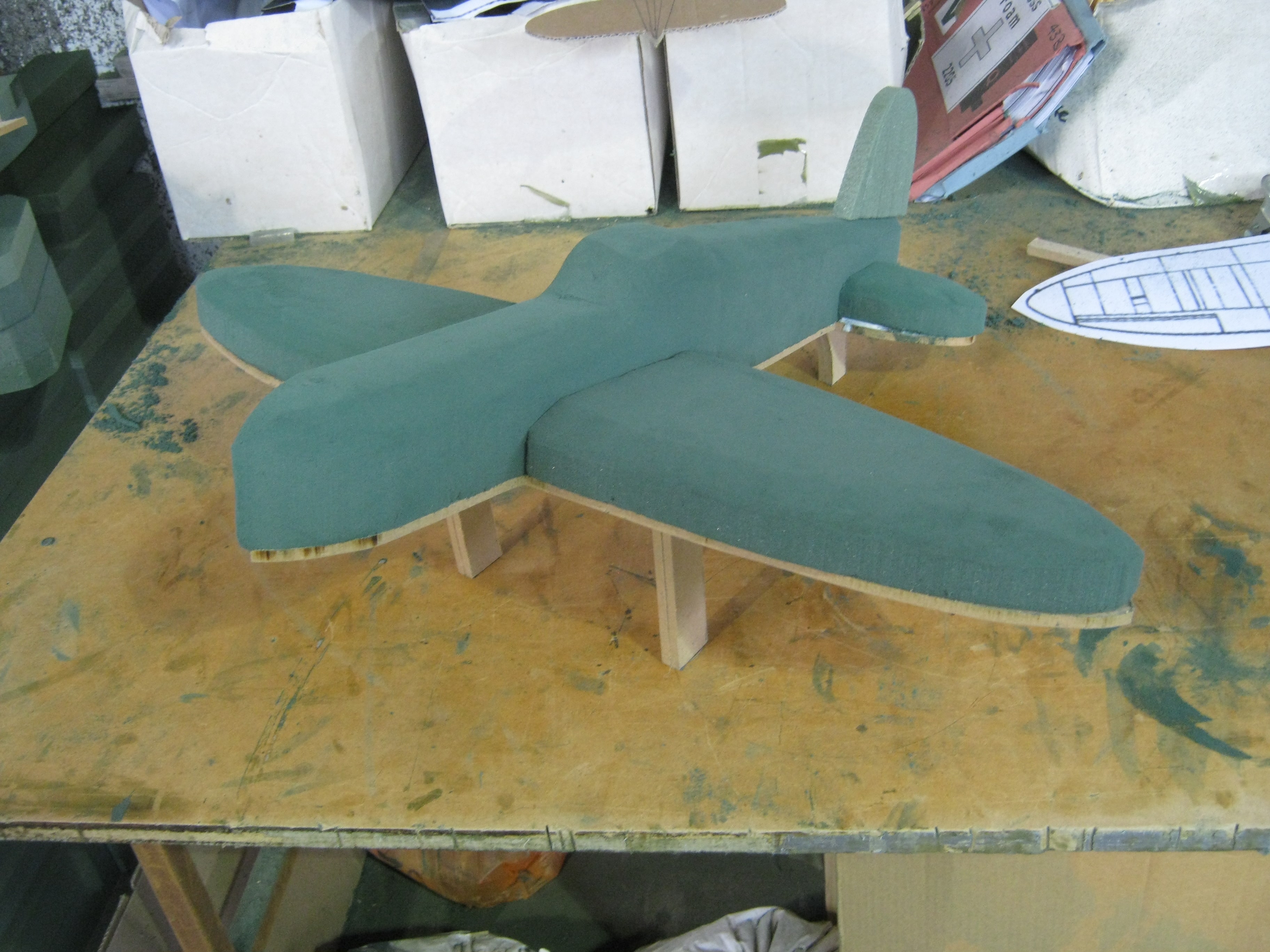 Aircraft Foam Shapes - Spicer Designs Ltd