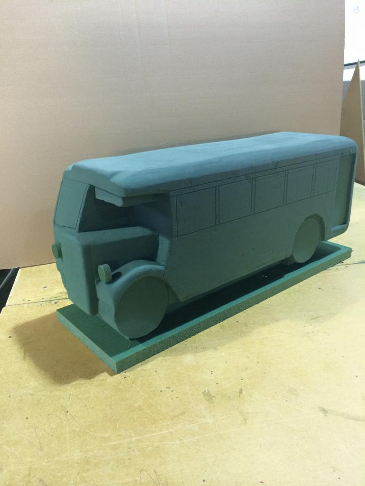 Bus & Train Foam Shapes - Spicer Designs Ltd