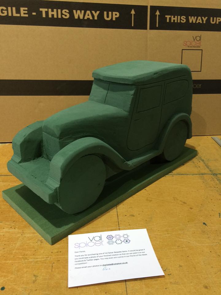 Car Foam Shapes - Spicer Designs Ltd