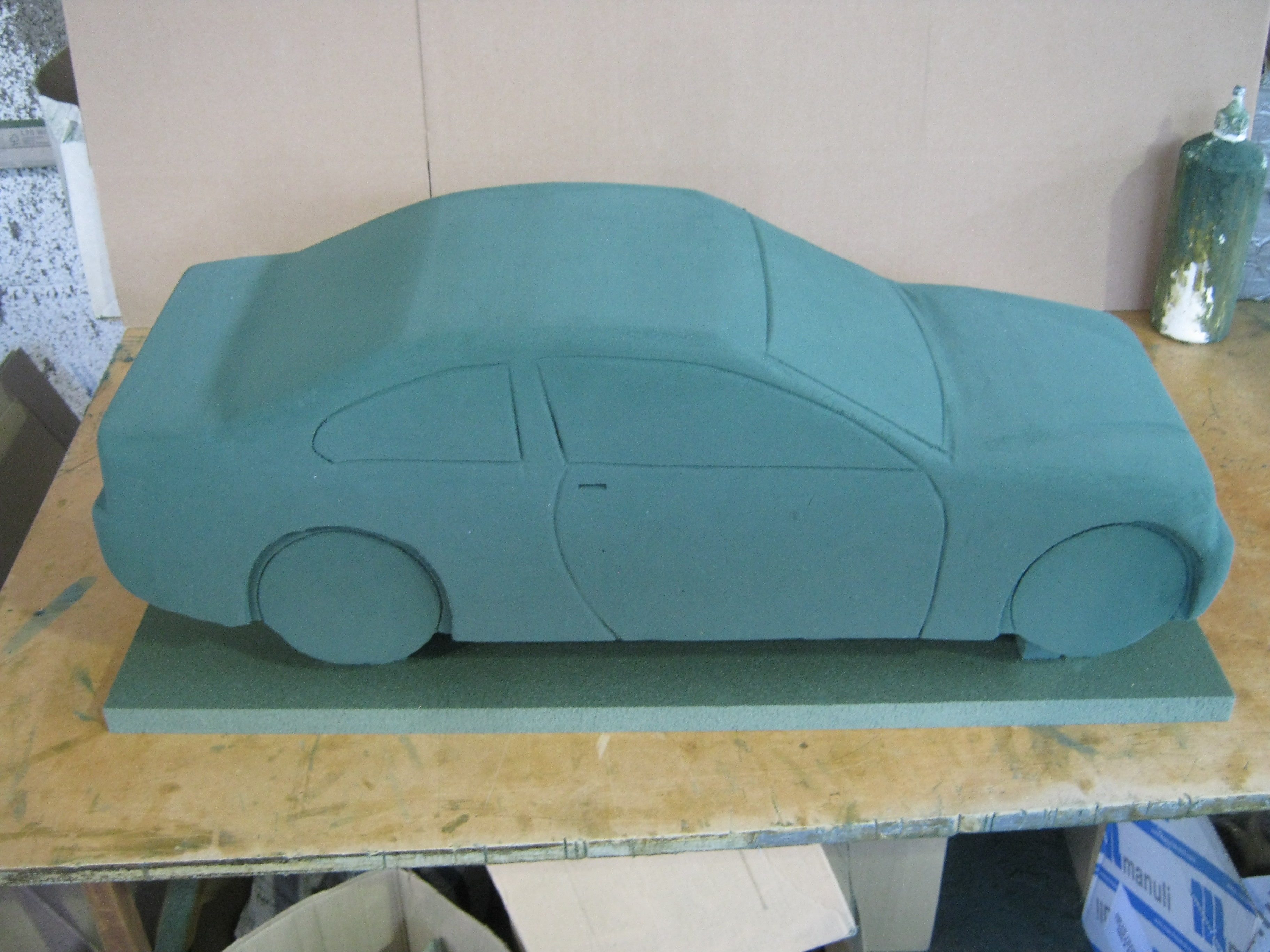 Car Foam Shapes - Spicer Designs Ltd