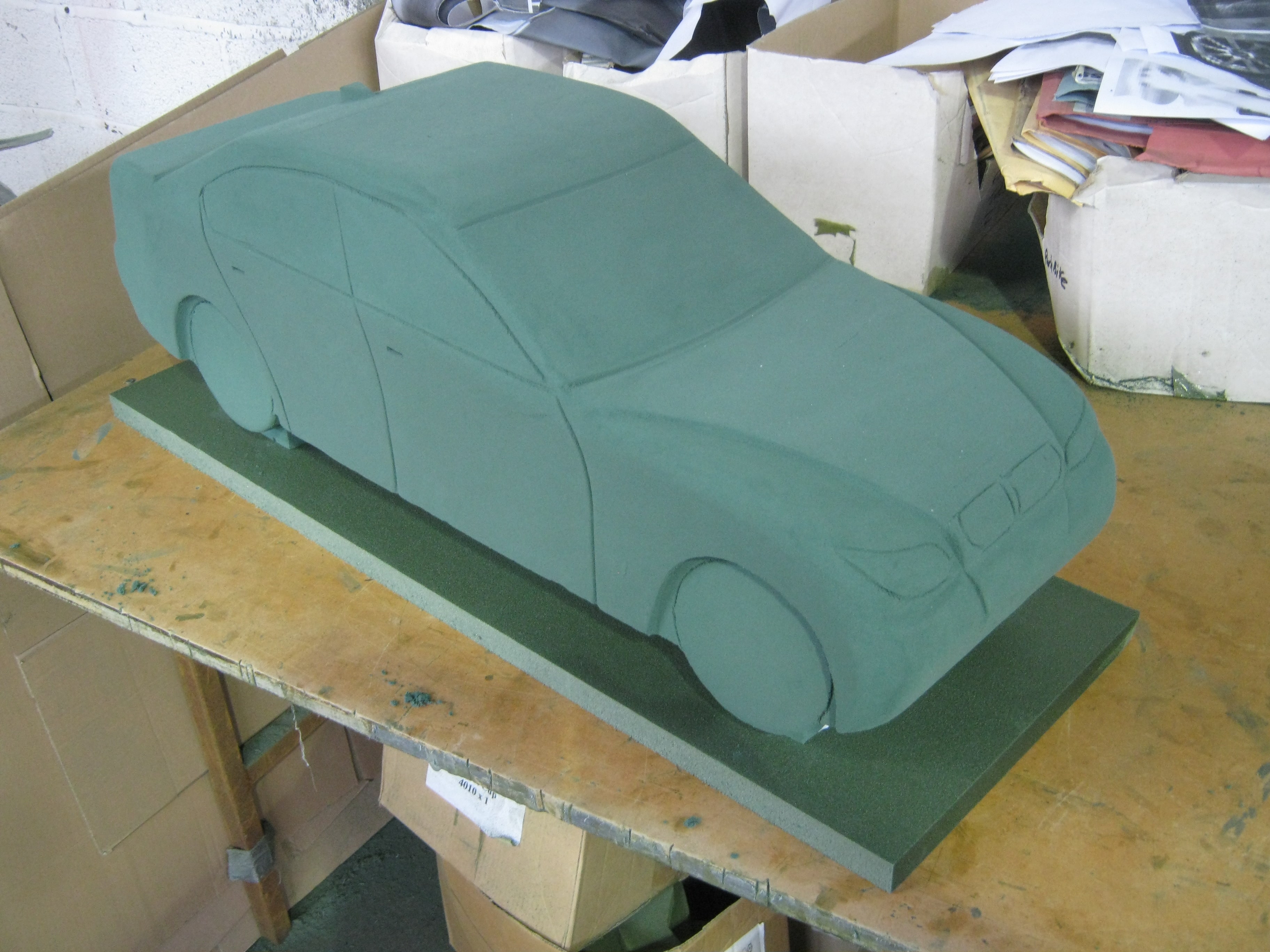 Car Foam Shapes - Spicer Designs Ltd