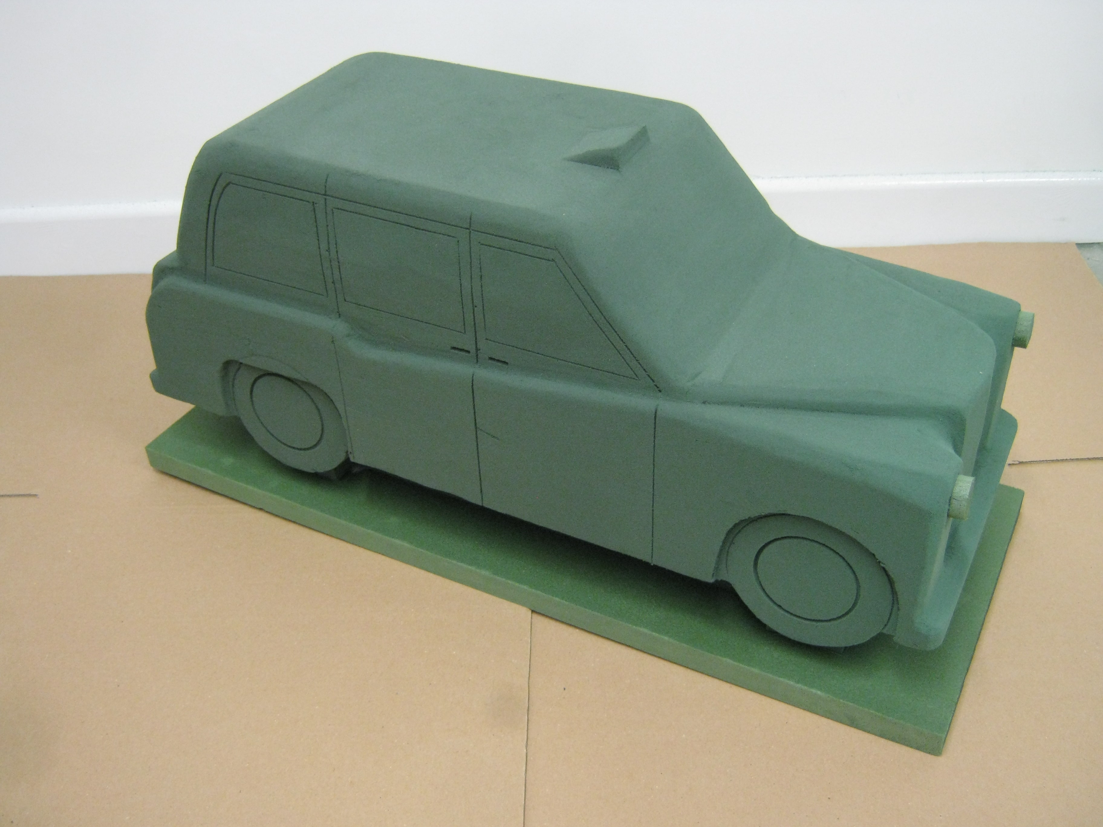 Car Foam Shapes - Spicer Designs Ltd