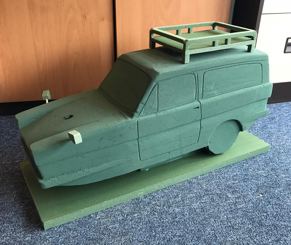 Car Foam Shapes - Spicer Designs Ltd
