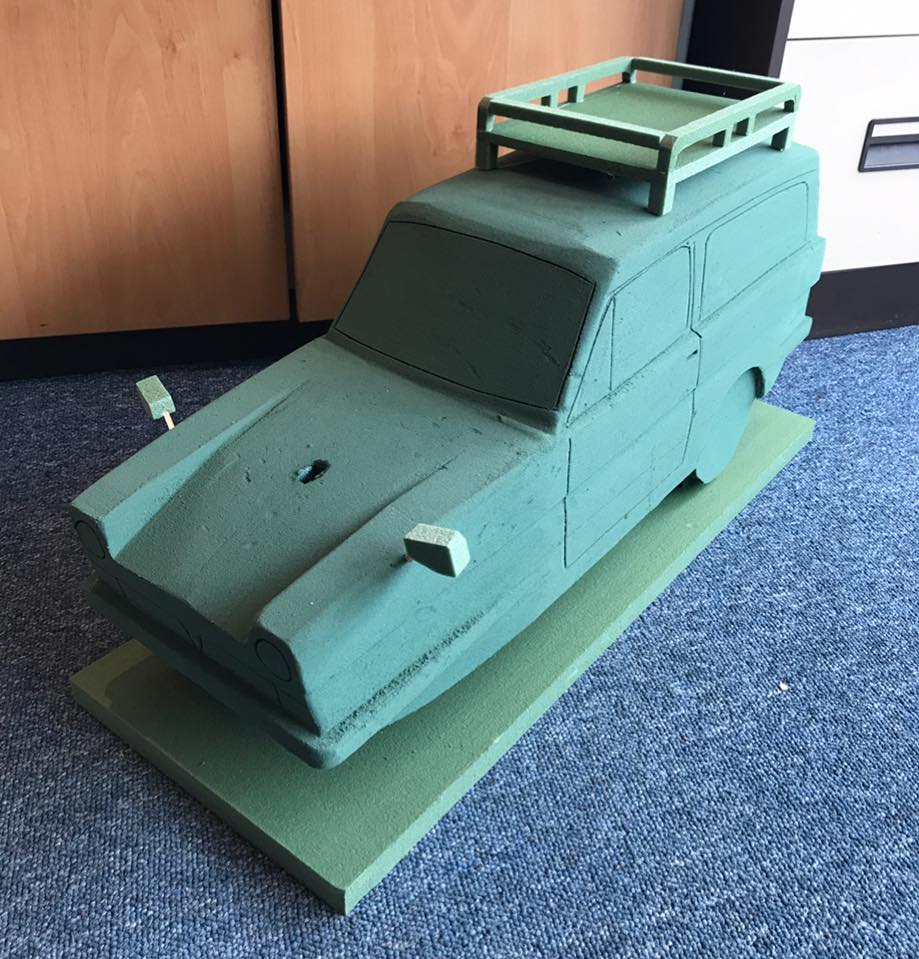 Car Foam Shapes - Spicer Designs Ltd
