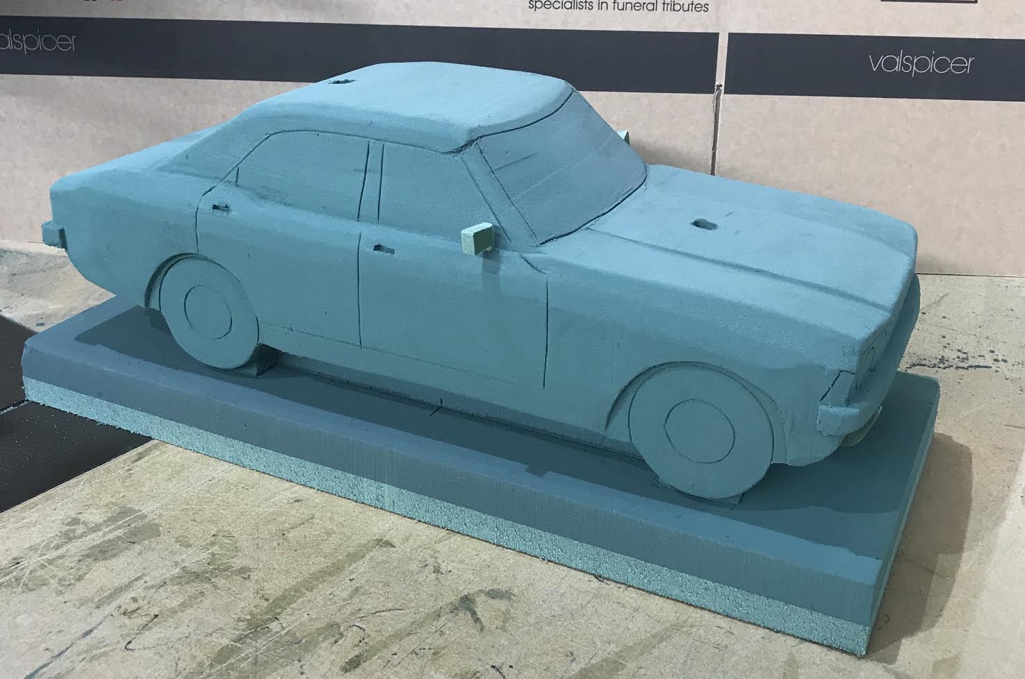 Car Foam Shapes - Spicer Designs Ltd