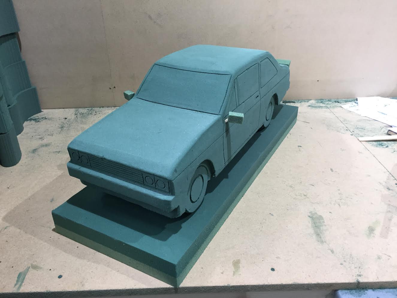 Car Foam Shapes - Spicer Designs Ltd
