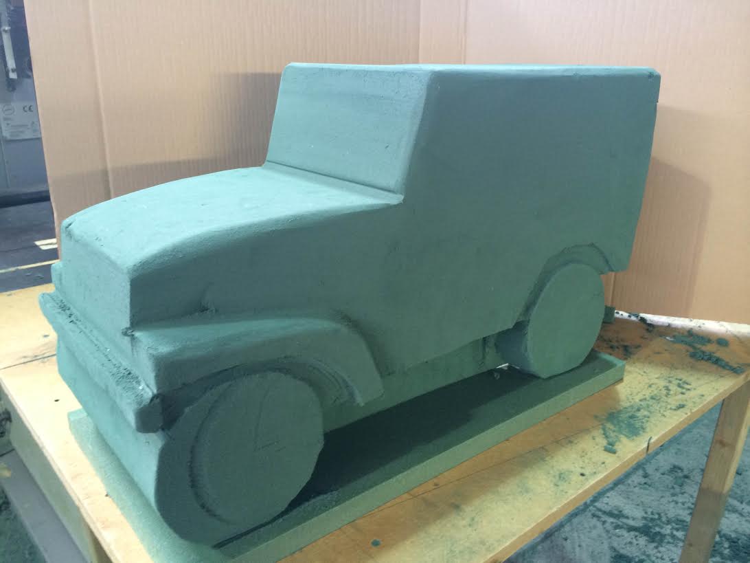 Car Foam Shapes - Spicer Designs Ltd