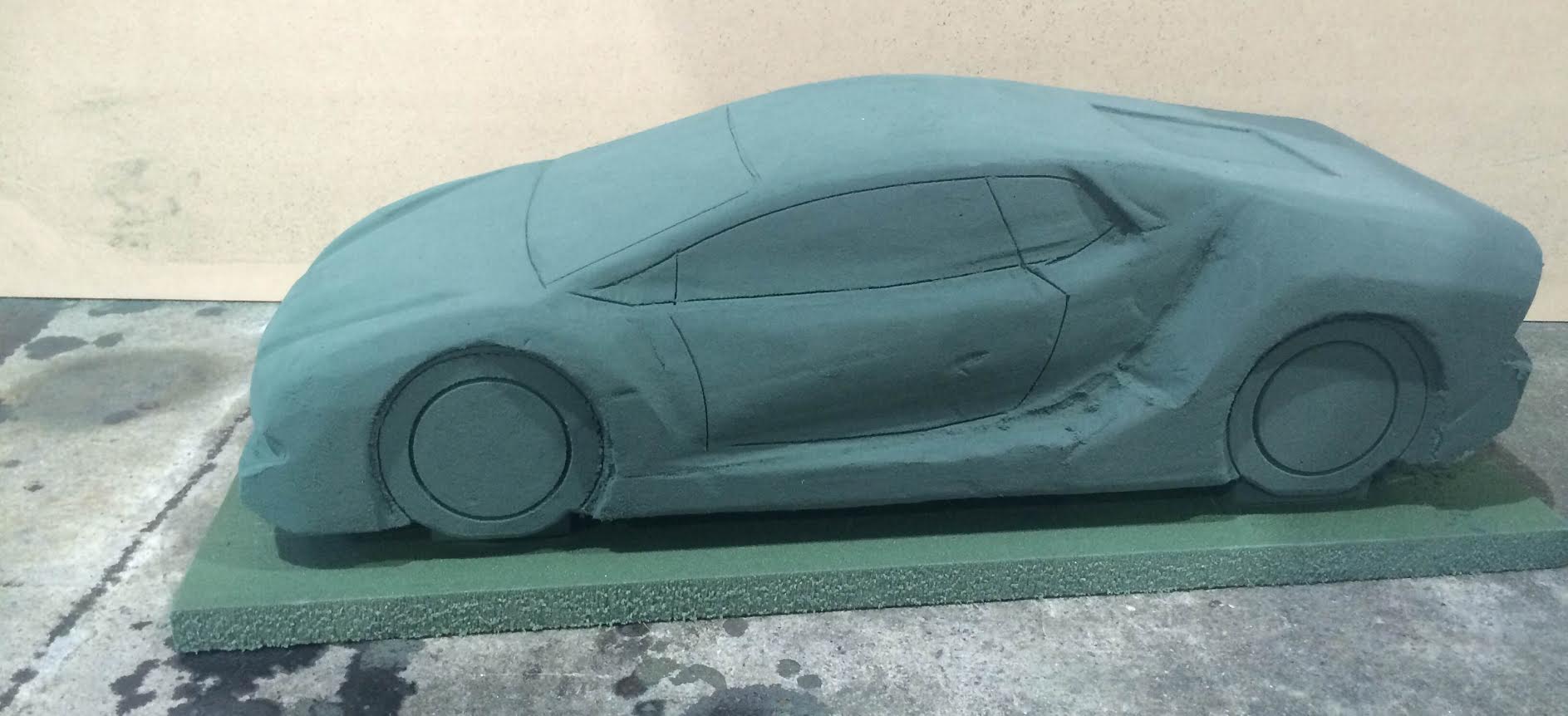Car Foam Shapes - Spicer Designs Ltd