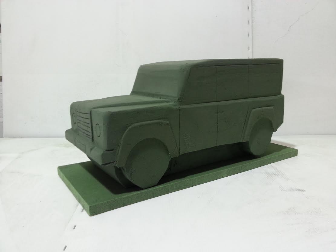 Car Foam Shapes - Spicer Designs Ltd