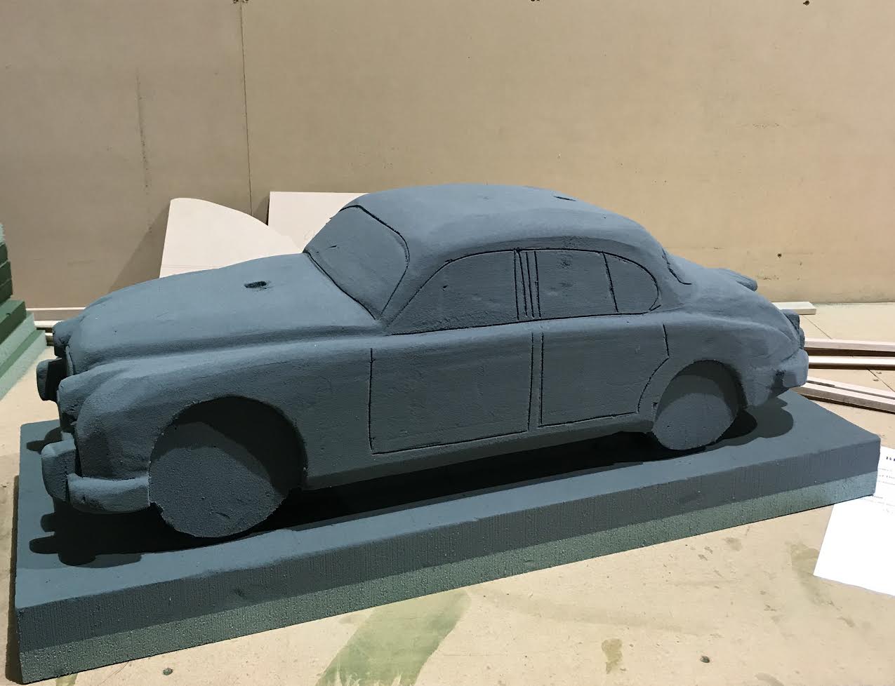 Car Foam Shapes - Spicer Designs Ltd