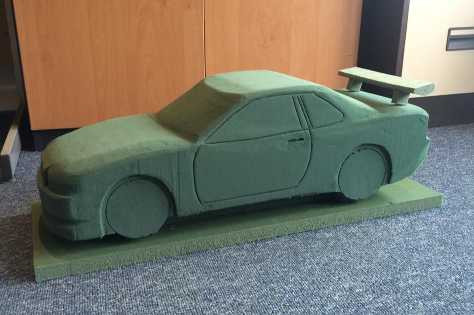 Car Foam Shapes - Spicer Designs Ltd
