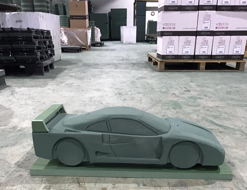 Car Foam Shapes - Spicer Designs Ltd
