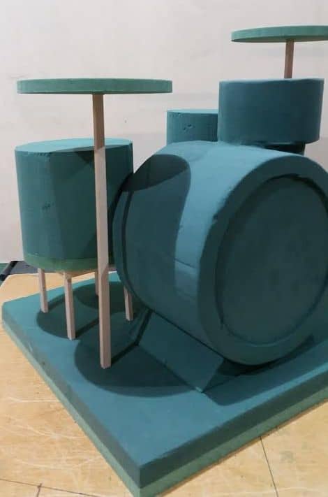 Musical Instrument Foam Shapes - Spicer Designs Ltd