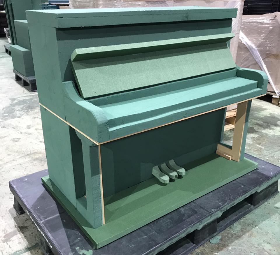 Musical Instrument Foam Shapes - Spicer Designs Ltd